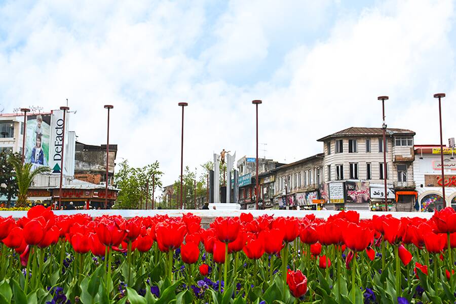 Municipality Mansion and Clock Tower in Rasht | Visit iran