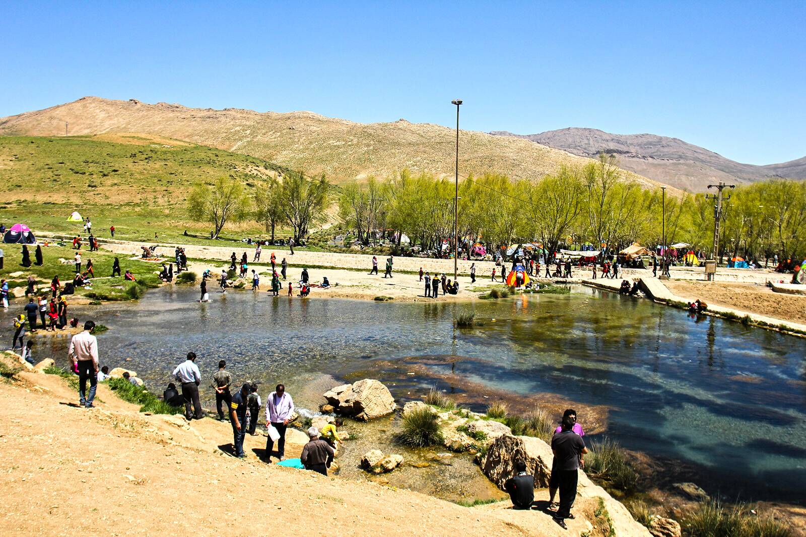 Dimeh Water Spring | Visit iran